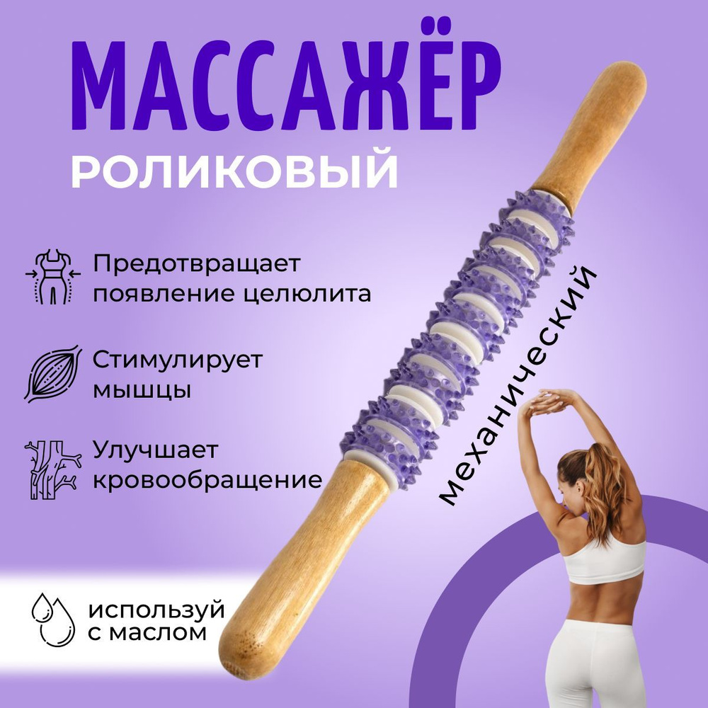 Антицеллюлитный массажер для бедер спины ног поясницы массажный ...