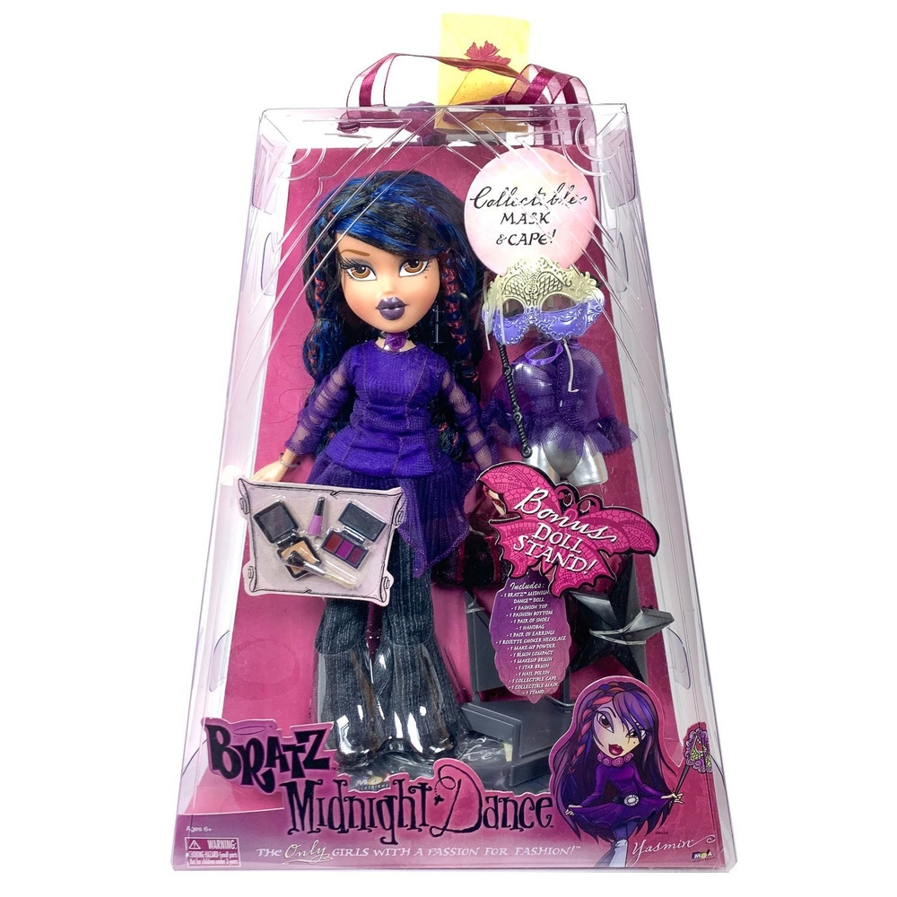 Кукла Ясмин из Братц серии Ночной танец 2005, Bratz Midnight Dance ...