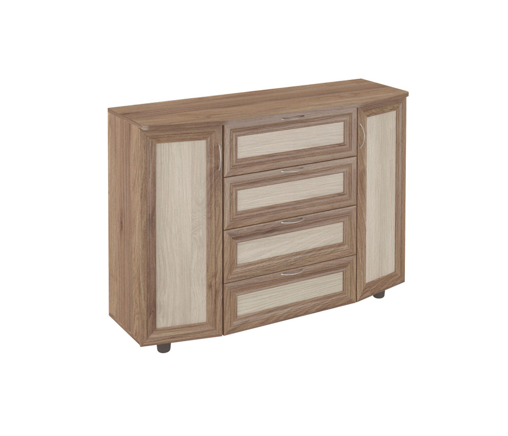 Комод Мир Мебели Комод_км1Сон_Мир Мебели, 120x45x90 см, 4 ящ. - купить ...