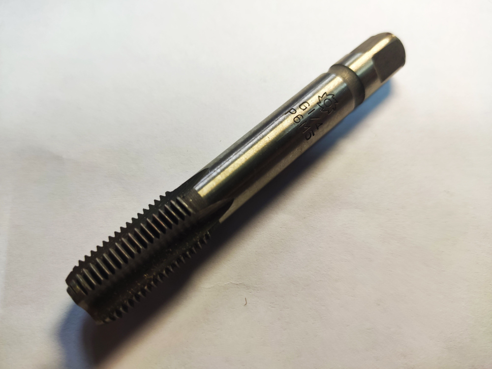 метчик машинно-ручной,трубный G 1/4" Р6М5 купить на OZON по низкой цене ...