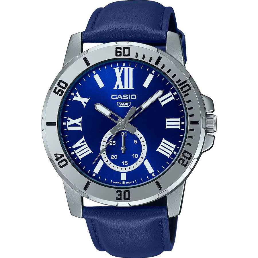 Мужские наручные часы Casio Analog Mtp Vd200l 2b купить с доставкой по выгодным ценам в