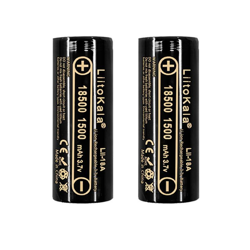 Аккумулятор LiitoKala ICR 18500 Li-ion 3.7В 1500mAh незащищенный купить на OZON по низкой цене ...