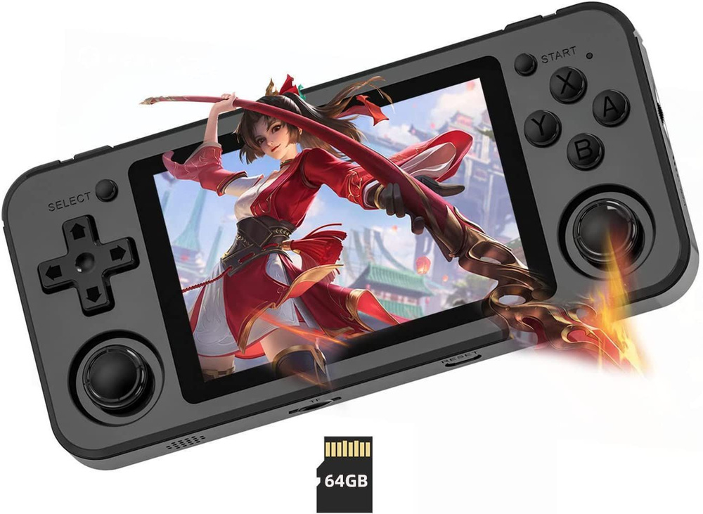 Портативная игровая консол Anbernic RG351P Pro,RK3326,игровая консоль в стиле ретро с ...