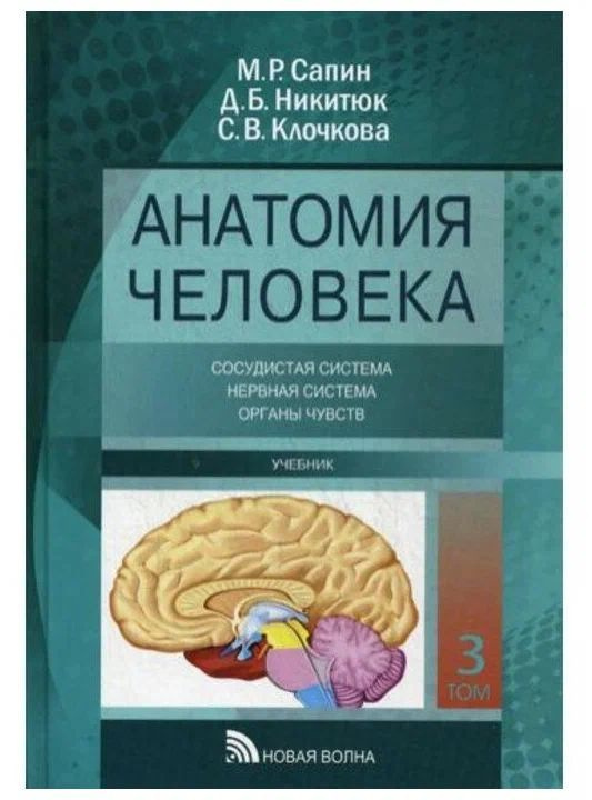 Анатомия человека для стоматологов Учебник В 3 т Т 3 Сосудистая система нервная система