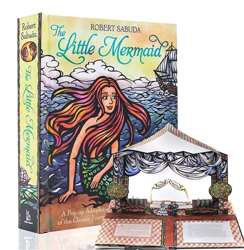 The Little Mermaid: Pop-Up book Sabuda Robert // Русалочка. Роберт ...