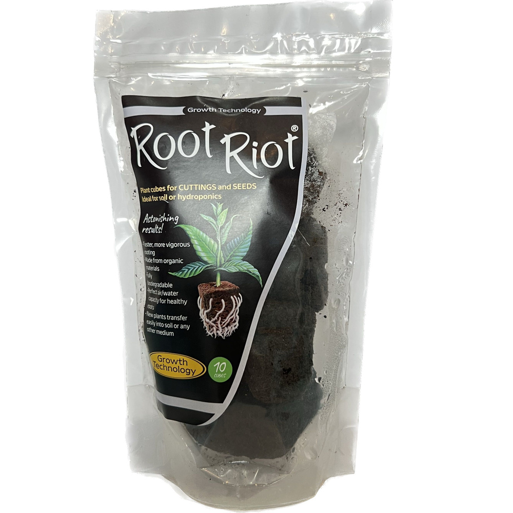 Органических кубики Root Riot (RootRiot) - пробки из компоста для ...