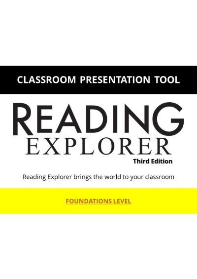 Reading Explorer 3Ed Foundation Classroom Presentation Tool (USB ...