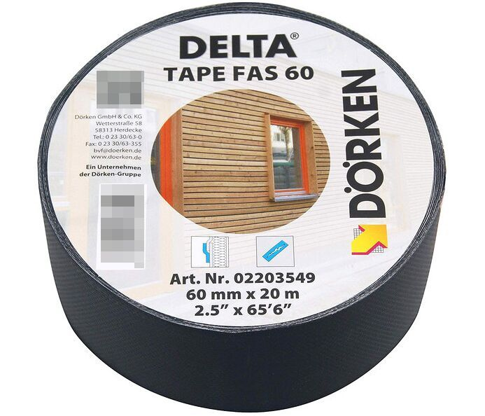 DELTA-TAPE FAS 60мм х 20м соединительная лента Дельта Тейп Фас (1 шт ...