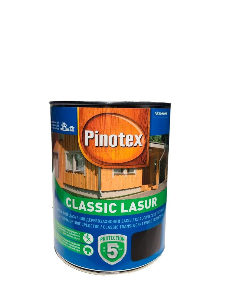 Пропитка декоративная для защиты древесины, Pinotex Classic Пинотекс ...