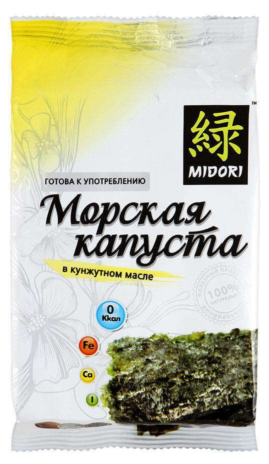 Чипсы Midori Нори в кунжутном масле, 5г, 7 шт. - купить с доставкой по ...