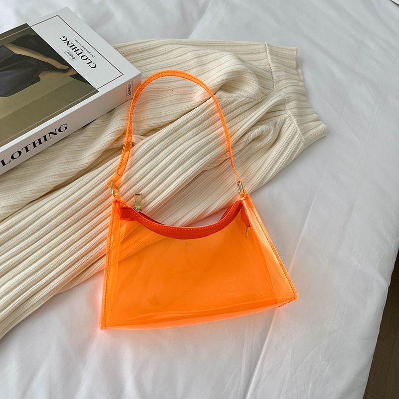 Сумка женская прозрачная / оранжевая / Beauty Bag - купить с доставкой ...