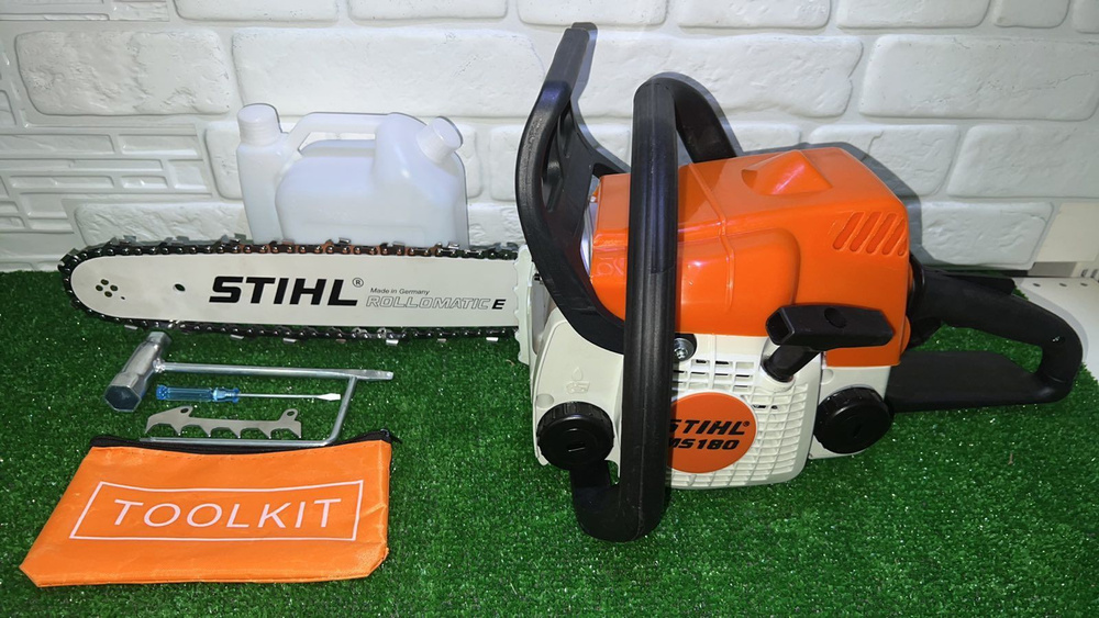Бензопила Stihl MS 180 - купить с доставкой по выгодным ценам в интернет-магазине OZON (1061384362)