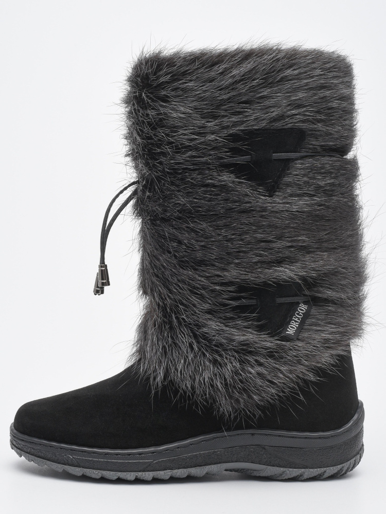 Сапоги Женский MOREGOR унты, размер 41 темно-серый Зима 7 Без каблука Россия Без застёжки купить ...