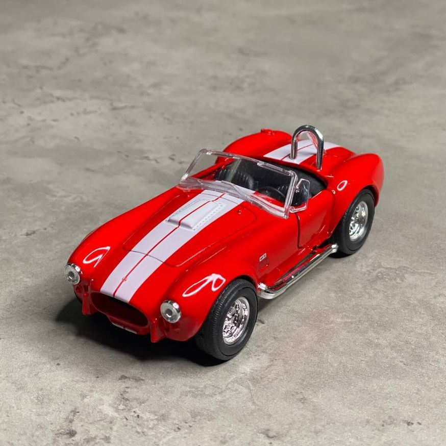 Металлическая машинка Welly SHELBY COBRA 427 1965 Шелби Кобра ...