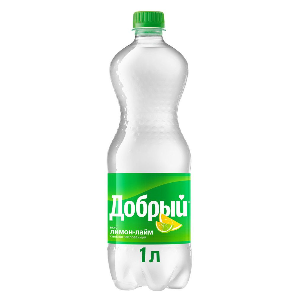Напиток Добрый Лимон-лайм газированный, 1л - купить с доставкой по ...
