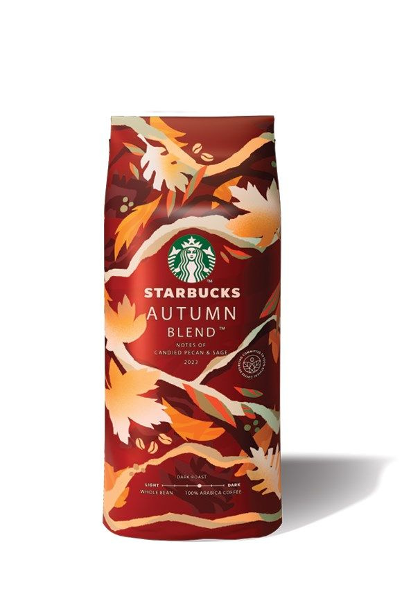 Кофе в зернах Starbucks Autumn Blend 500GR - купить с доставкой по ...