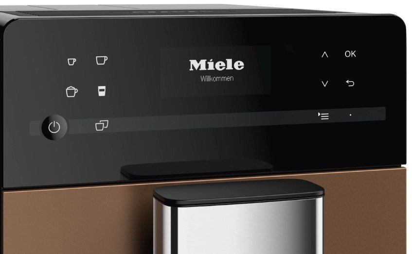 Автоматическая кофемашина Miele Кофемашина CM 5710, черный, бронза ...