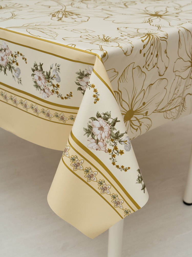 Скатерть на стол клеенка 140*180 см купить на OZON по низкой цене (1208502902)