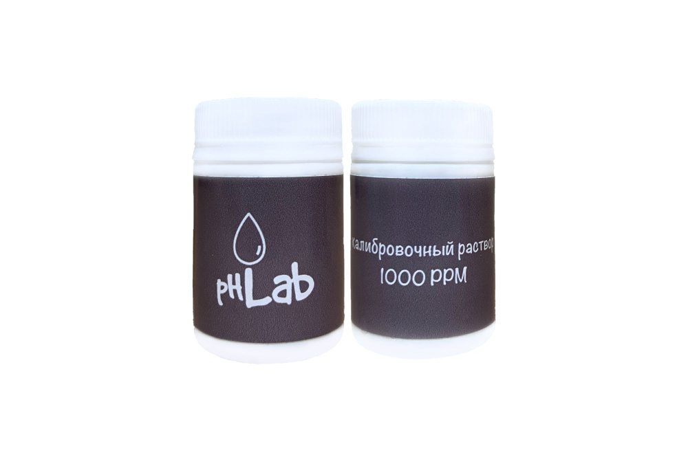 Калибровочный раствор PHLab для TDS метров 1000 ppm EC 50мл купить на ...