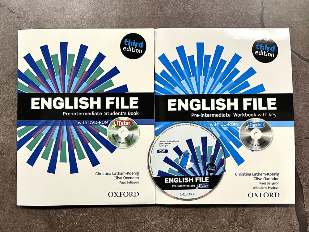 English File Pre-intermediate 3rd edition (Учебник + Рабочая Тетрадь ...