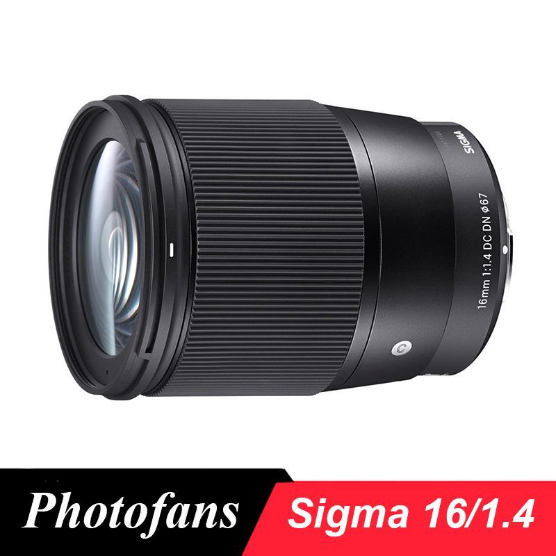 Объектив Sigma 16mm f/1.4 DC DN Contemporary Sony E - купить по выгодной цене в интернет ...
