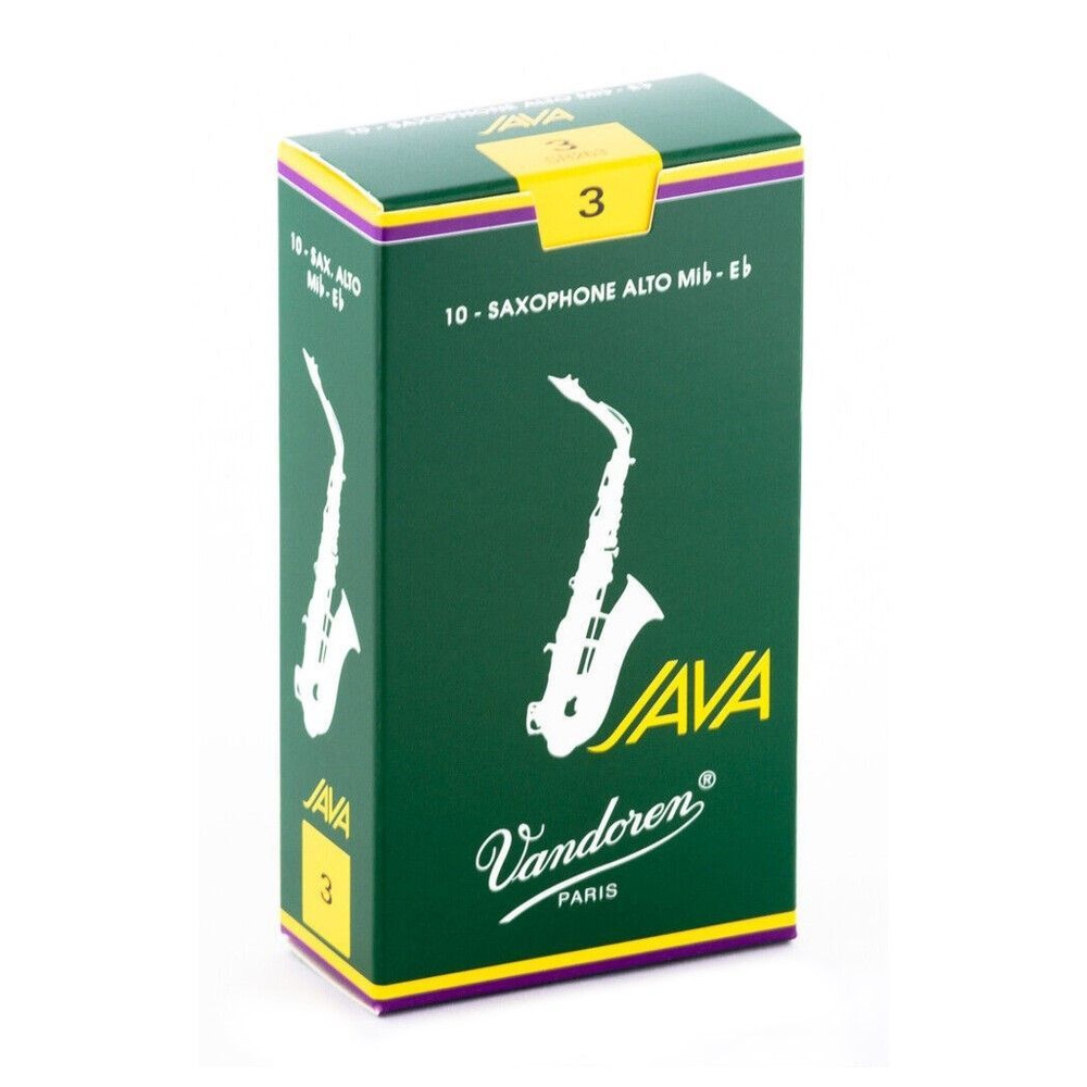 Трости для альт саксофона Vandoren Java №3 (10 шт)-RUI - купить с ...