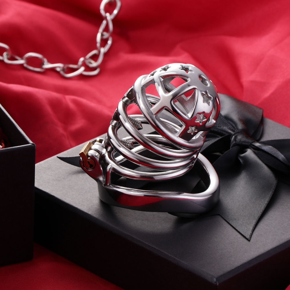 FRRK металлическая клетка верности шпины для взрослых 18+ Мужские кольца на пенис БДСМ - купить ...