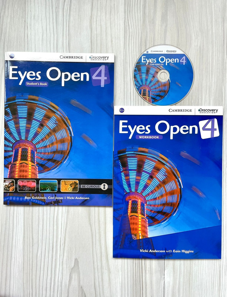 Eyes Open 4 Students Book + Workbook - купить с доставкой по выгодным ...