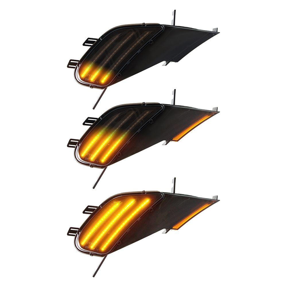 Повторители поворотников светодиодные, динамические тонированные для ...