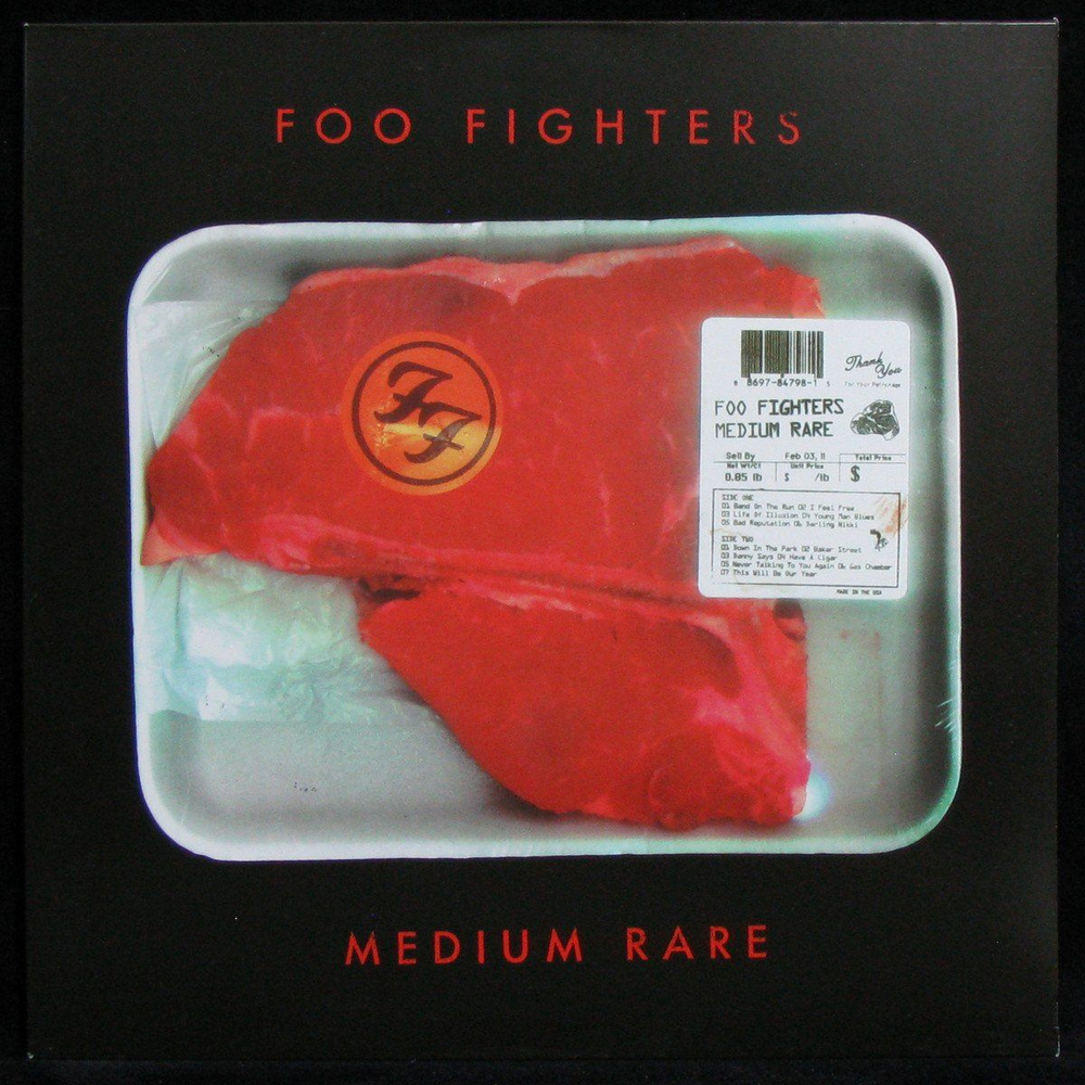 LP Foo Fighters - Medium Rare (coloured vinyl) (винил) (331194) - купить с доставкой по выгодным ...