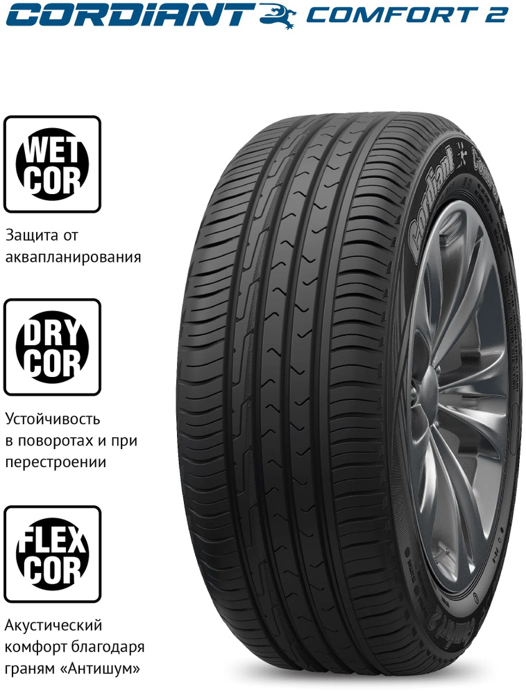 Шины для легковых автомобилей Cordiant 205/55 16 Лето Нешипованные ...