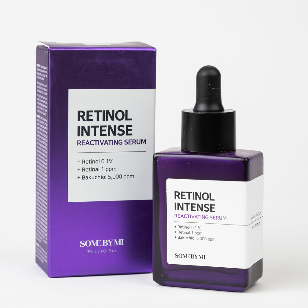 Cыворотка с ретинолом и бакучиолом Some By Mi Retinol Intense Reactivating Serum 30 мл - купить ...