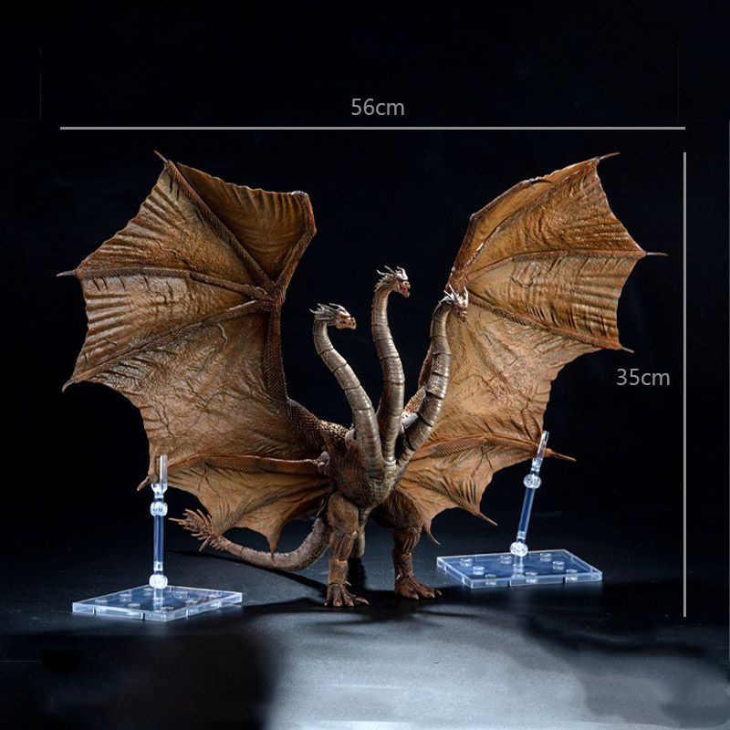 Годзилла/Фигурка Кидоры, Фигурка трехголового дракона,King Ghidorah ...