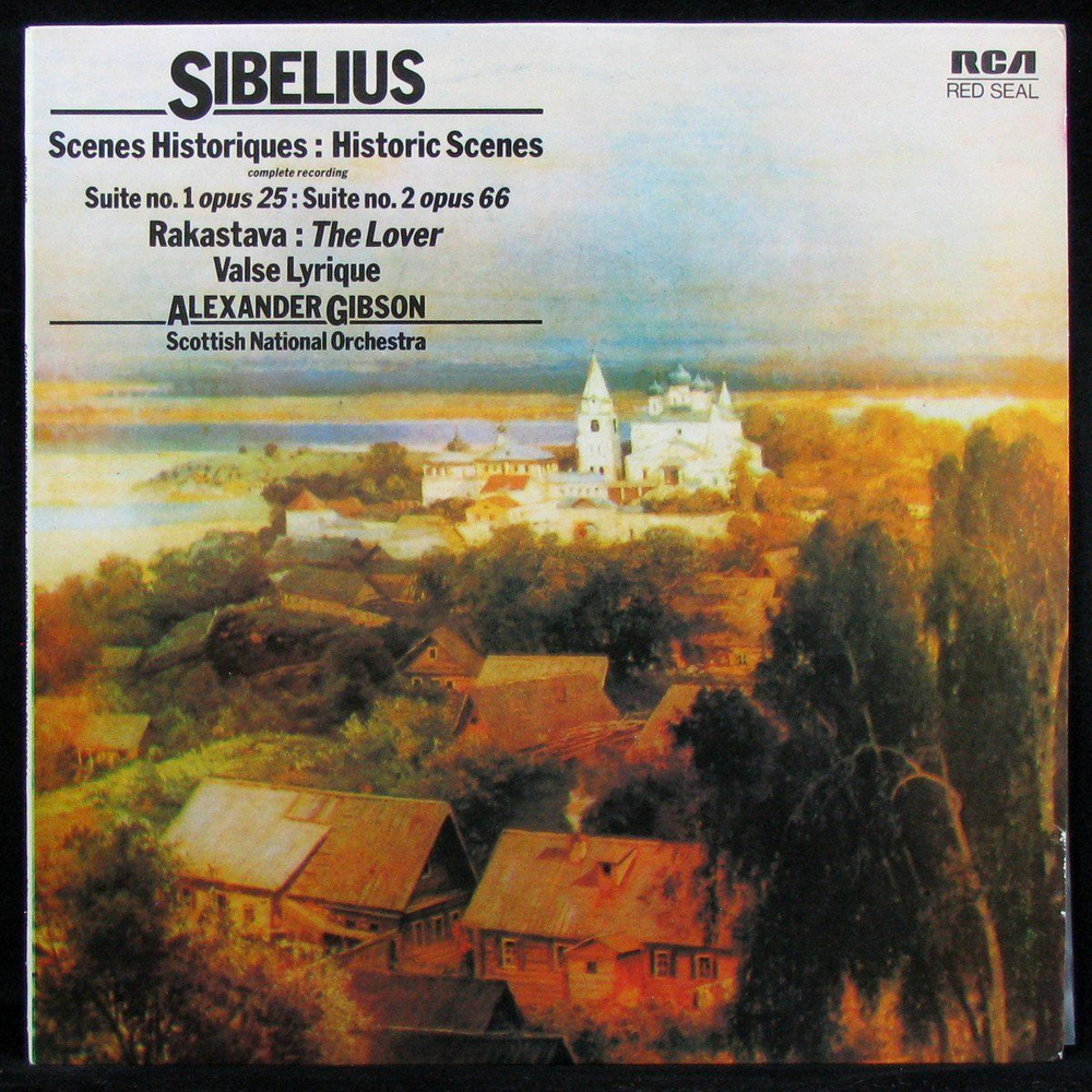 LP Alexander Gibson - Sibelius: Scenes Historiques - Rakastava (винил) (332267) - купить с ...