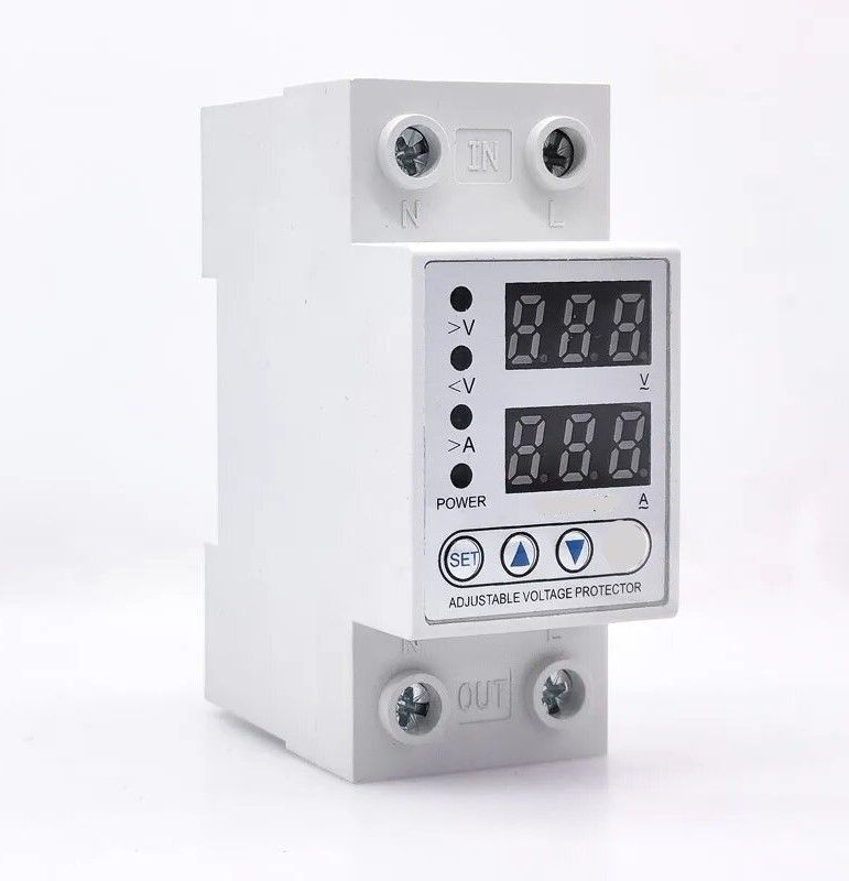 Реле контроля напряжения и тока VA-Protector 63A - купить по выгодной ...