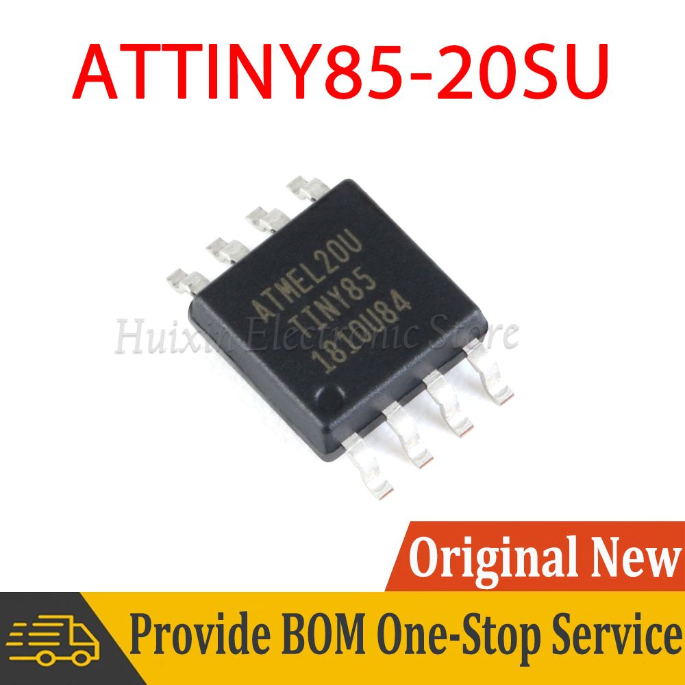 ATTINY85-20SU SOP-8, 8 - битный микроконтроллер, новый, спот - купить с доставкой по выгодным ...
