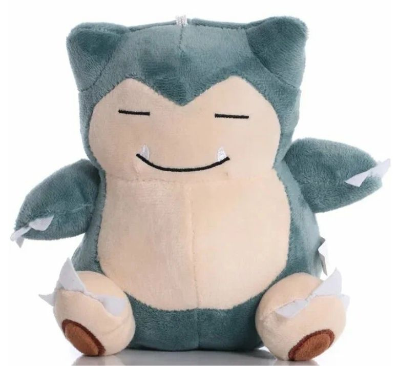 Мягкая игрушка плюшевая Покемон Снорлакс 17см антистресс подарок на ...