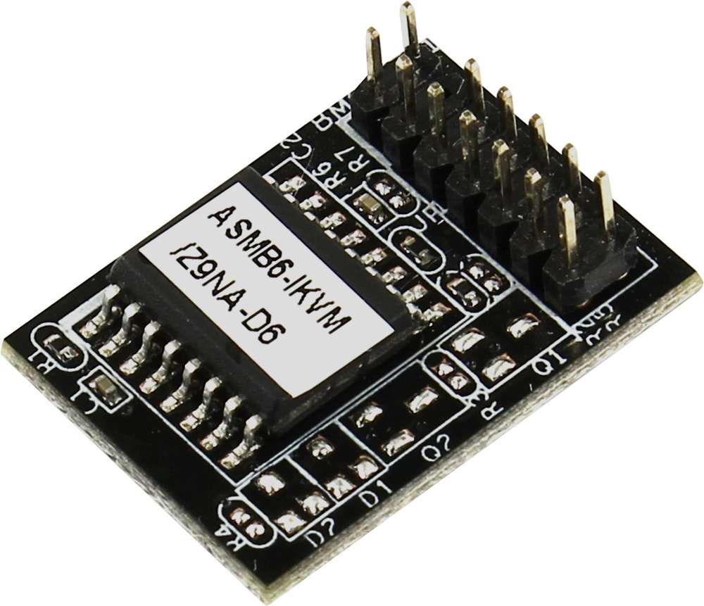 Asus ASMB6-IKVM ключ активации функций IPMI BMC KVM для серверных материнских плат и платформ ...