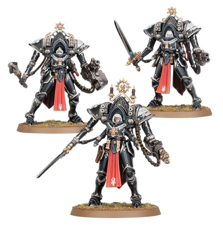 Смола Миниатюра Warhammer 40000 Sisters of Battle Paragon Warsuits (В ...
