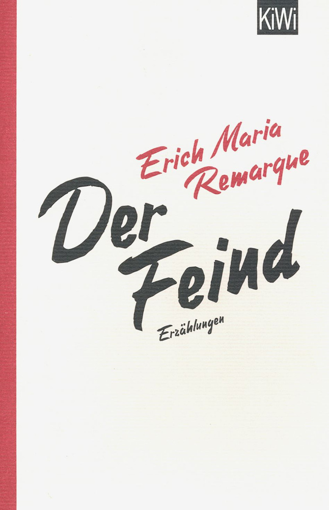 Der Feind / Remarque Erich Maria / Книга на Немецком / Ремарк Эрих ...