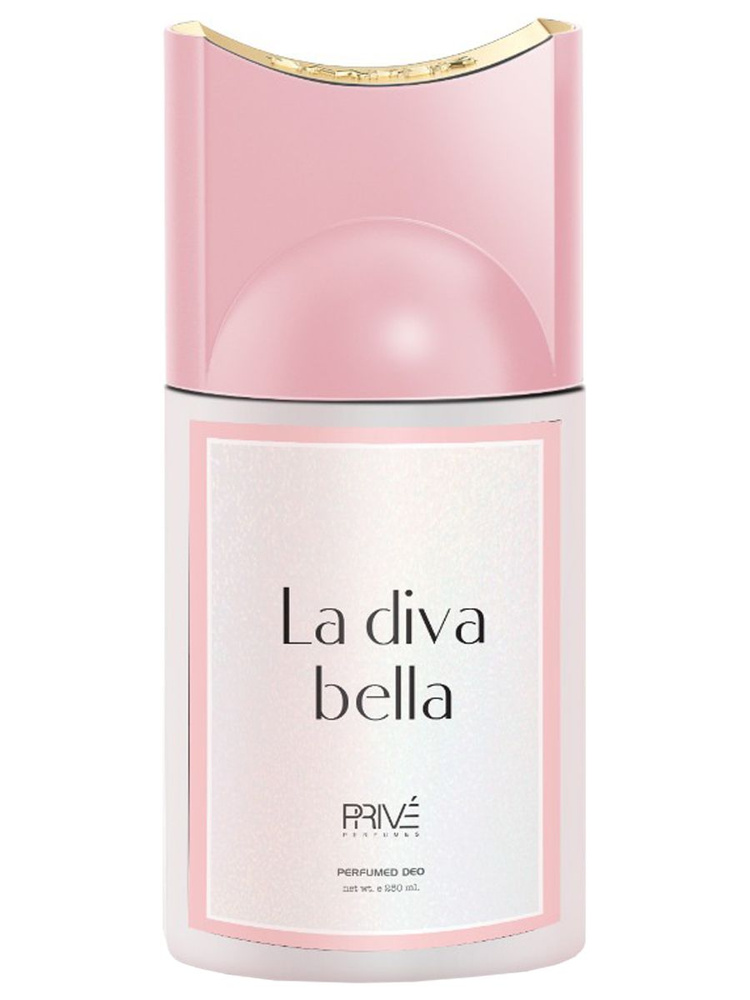 Prive La Diva Bella Дезодорант спрей парфюмированный 250мл - купить с доставкой по выгодным ...