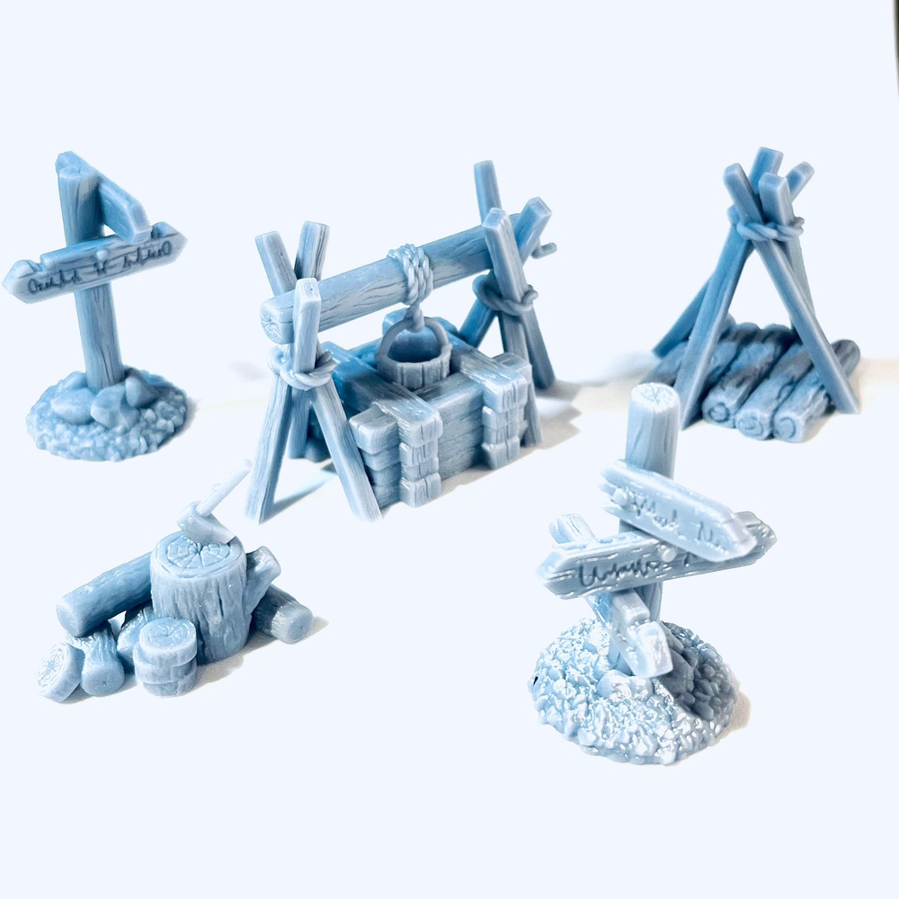Terrain (Террейн) Road Signs - Указатели у колодца (5 предметов) (Днд ...