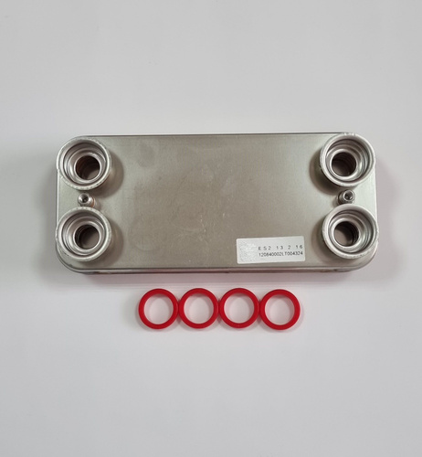 203 отзыв на Вторичный теплообменник ГВС (15,1-18,6 кВт) + комплект колец d18,6мм для котлов ...