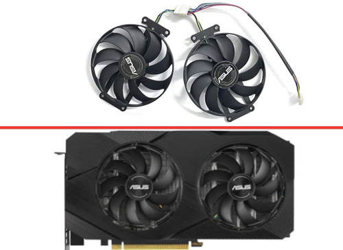 Вентиляторы для видеокарты Asus CMP 30HX 6G - купить кулер по выгодной ...