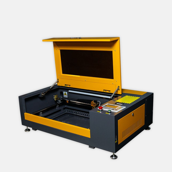 Лазерный CO2 станок с ЧПУ Zareff Slim 6040 Ruida 600х400 мм 60W купить ...