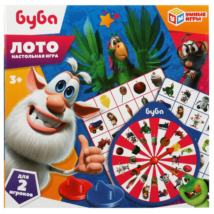 Настольная игра для детей Лото Буба Умные игры - купить с доставкой по ...