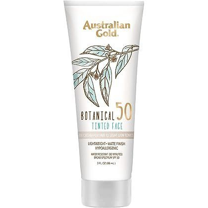 ВВ крем для лица СПФ 50 Botanical SPF 50 Tinted Face Mineral Lotion ...