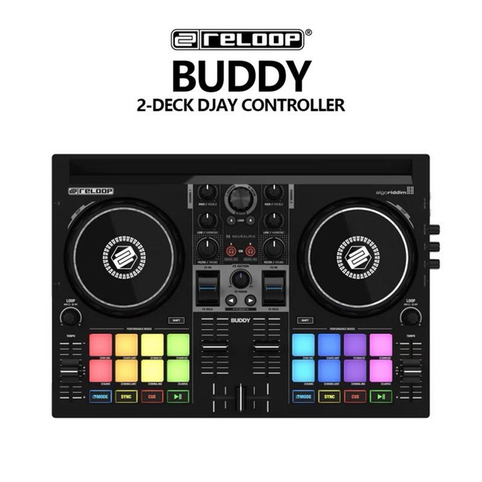 Reloop Buddy 2-канальный DJ-контроллер - купить с доставкой по выгодным ...