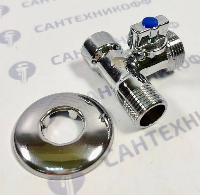 Кран шаровый VALFEX проход, для подключения сантехнических приборов 1/2 ...