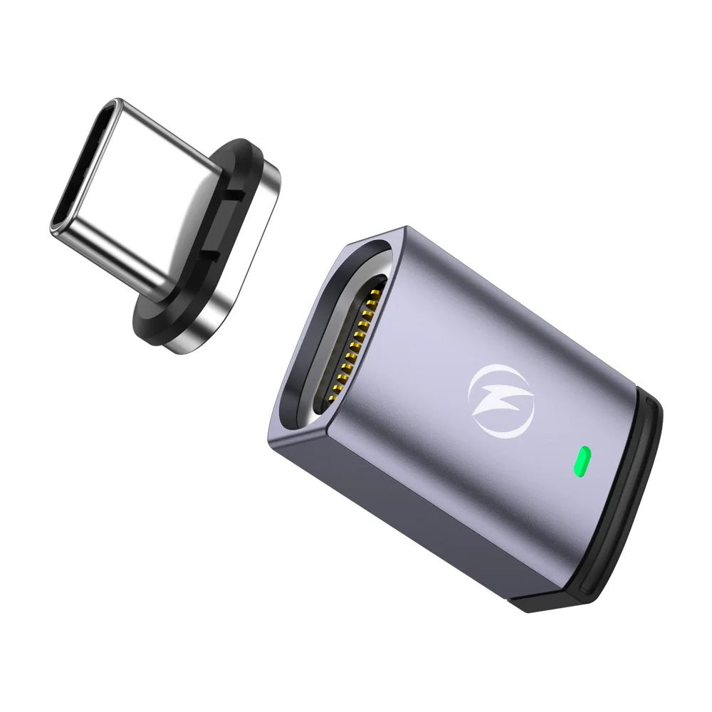 Pd 100 Вт Usb C к типу C Магнитный адаптер Преобразователь данных 5А
